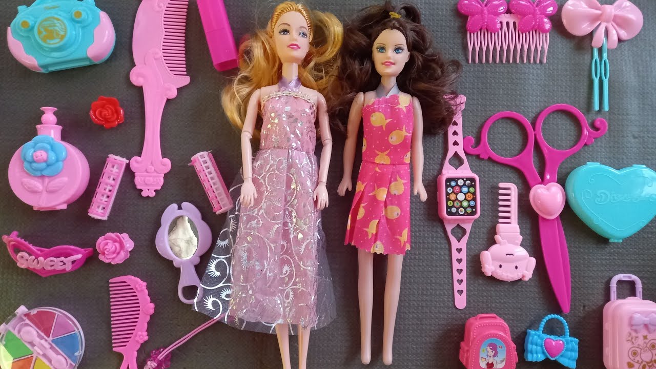 9 minutes Satisfying with Unboxing modern Hello Kitty Barbie Doll | Hello kitty toys