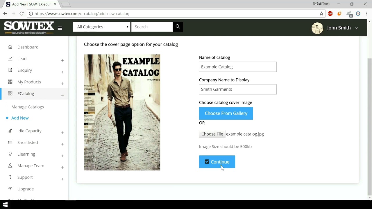 How to make E-Catalog