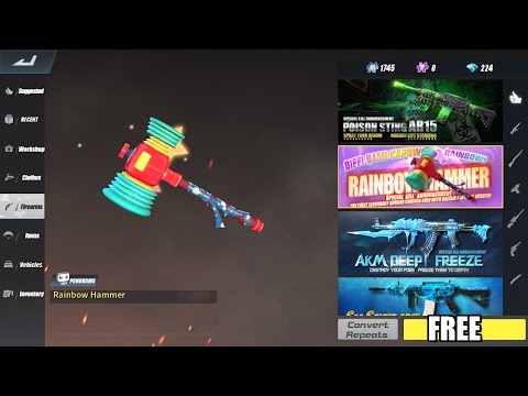 Rules of Survival - HOW TO GET FREE RAINBOW HAMMER!