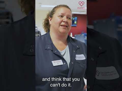"Don't get inside your head and think that you can't do it." | Becoming a phlebotomist at CBC