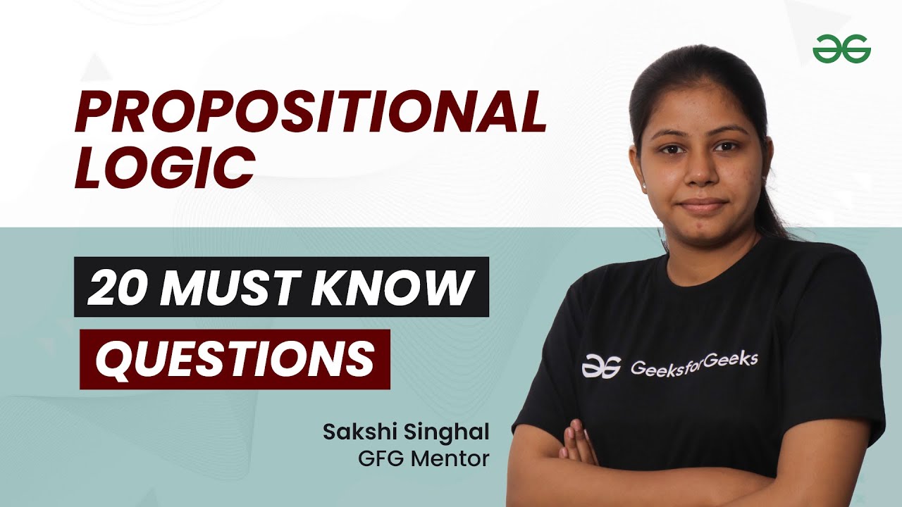 Mastering Propositional Logic: 20 Essential Questions for GATE ...