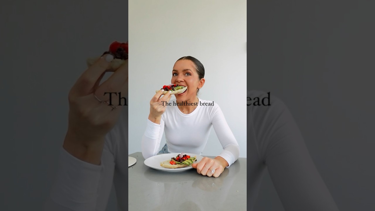 World’s Healthiest Bread Recipe (only 3 ingredients - so easy!)