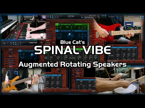 New Plug-In: Blue Cat's Spinal Vibe Augmented Rotary Speaker Simulator ...
