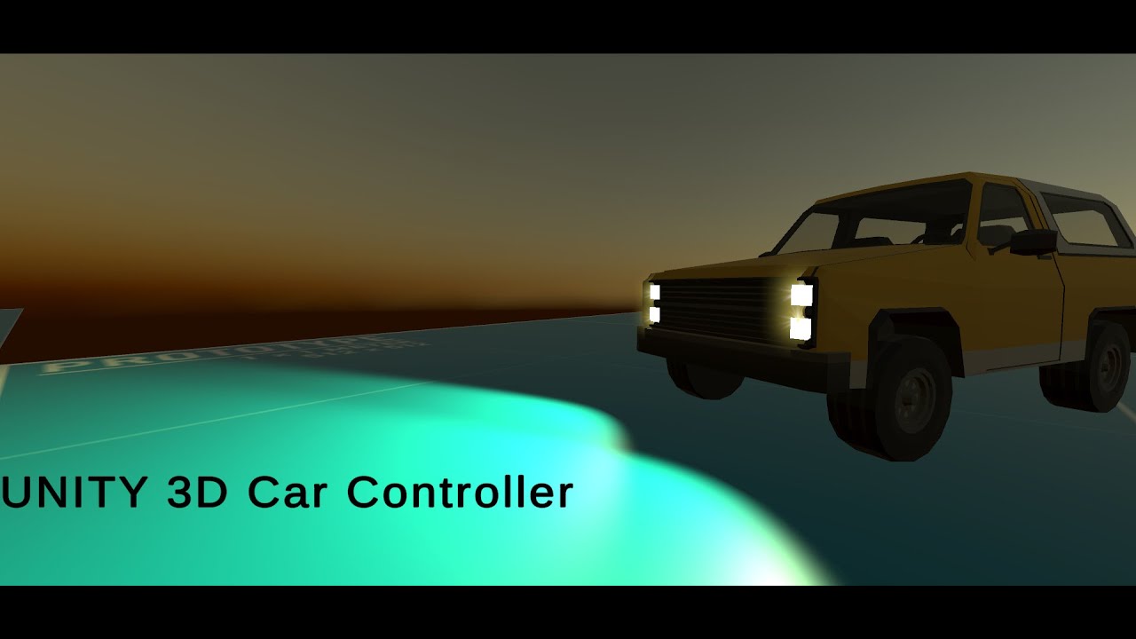 #Day1 Unity 3D simple Car controller.. +Github Link