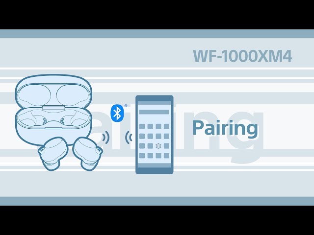 How to pair the Sony 1000XM4 TWS earbuds with your smartphone