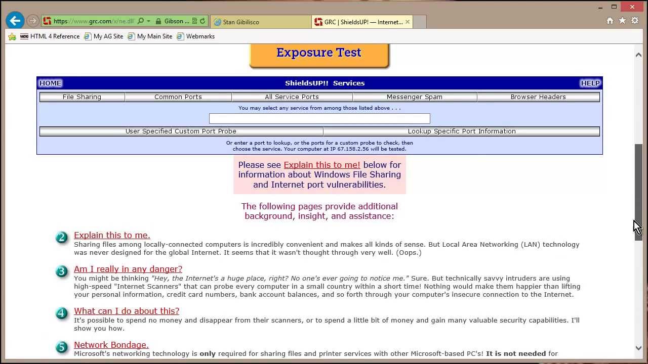 Firewall Test Site