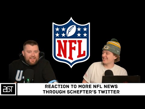 Reaction to More NFL News Through Schefter's Twitter l BST