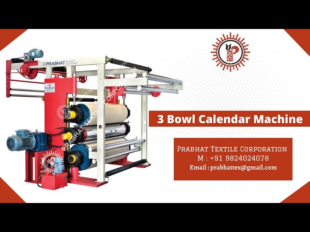 Friction Calendering Machine - Seven Bowl Calendering Machine ...