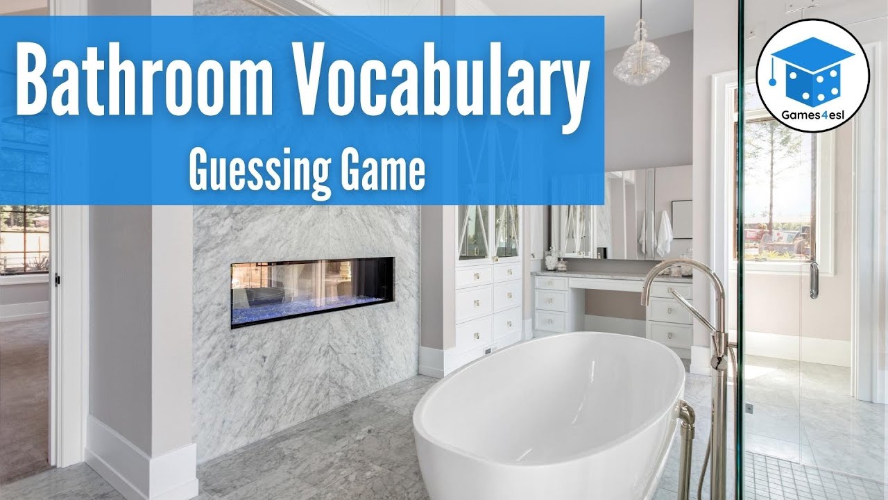 Bathroom Vocabulary In English | Guess The Word