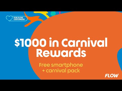 FLOW SVG - Add Mobile & Get carnival Rewards
