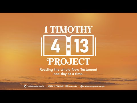 1 Timothy 4:13 Project Ep. 167 (Acts 12:20-13:12 & Psalm 72:5-11) - June 16, 2025