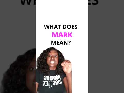 ACTING TIPS: WHAT DOES MARK MEAN