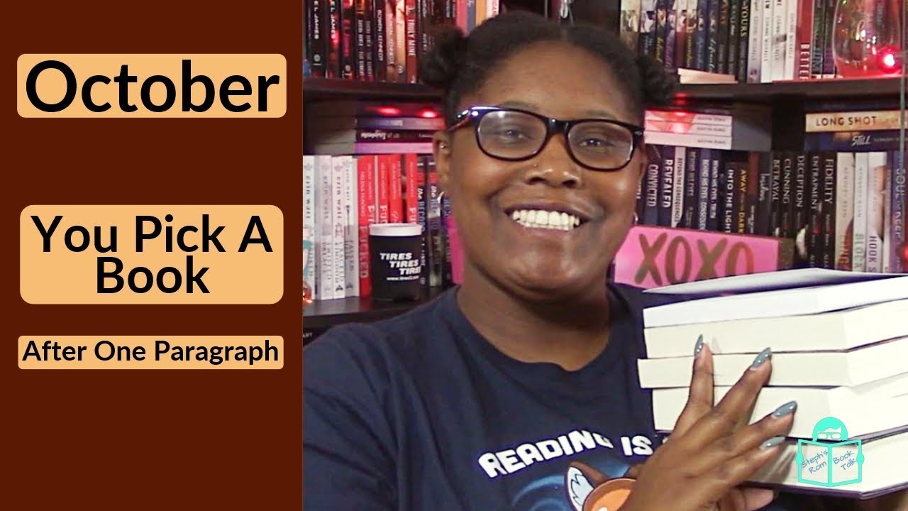 Pick A Book | October 2019 [An Experiment Video Series - book-news.org