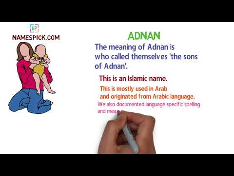 The meaning of Adnan