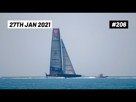 #206 Patriot Back On The Water | 27 Jan 2021 | First Time Up On The Foils
