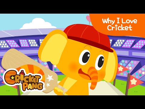 Why I love cricket | Sports Song | English Songs for Kids | Cricket Pang TV