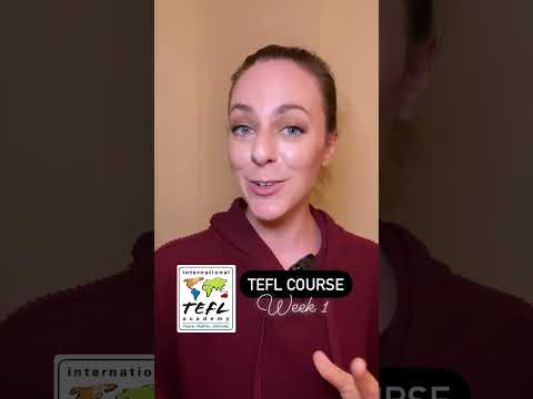 International TEFL Academy Online Course Review - Week 1 π