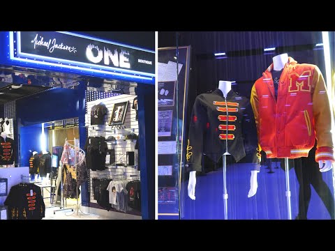 MICHAEL JACKSON ONE STORE in Las Vegas Walk Through (all Michael Jackson Merch | Mandalay Bay 2021)