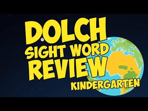 Dolch Sight Word Review | Kindergarten | Jack Hartmann