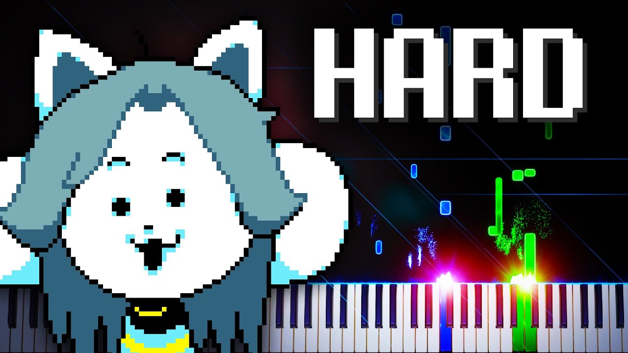 Tem Shop (from Undertale) - Piano Tutorial