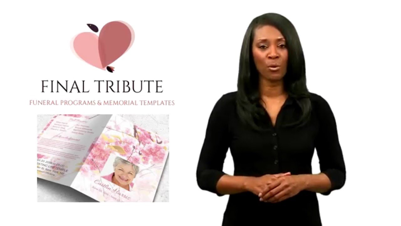 Funeral Program Templates - FinalTribute