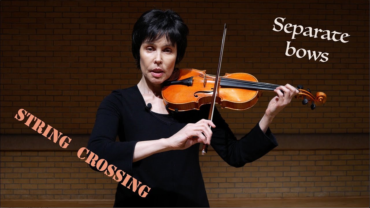 Violin Techniques - String Crossing (Separate Bows)