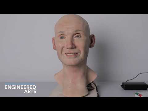 Realistic Mesmer Robot Head - Adran