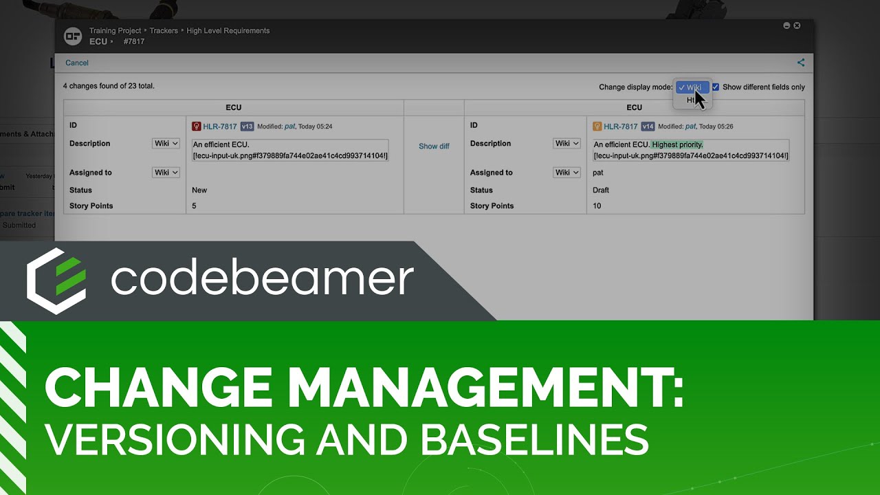 Versioning and Baselines Features: A Guide to Change Management