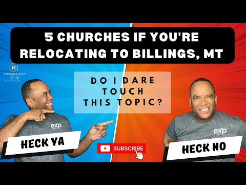 5 Churches if your Relocating to Billings Montana