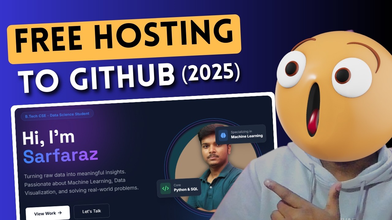 Host website on github for free in just 2 mins | Alam Vox