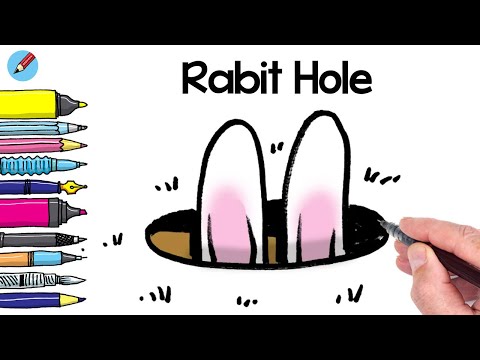 How to Draw a Rabbit Hole Real Easy – Shoo Rayner