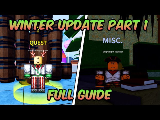 Roblox Blox Fruits Winter Update Part 1: T-Rex Fruit, Winter Update ...