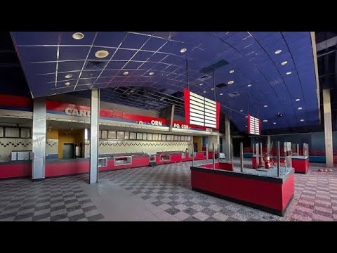 Exploring a Retro style abandoned movie theater