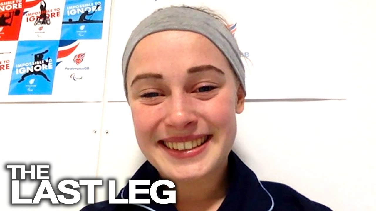 Paralympian Ellie Robinsons Emotional Interview | The Last Leg Of Tokyo ...