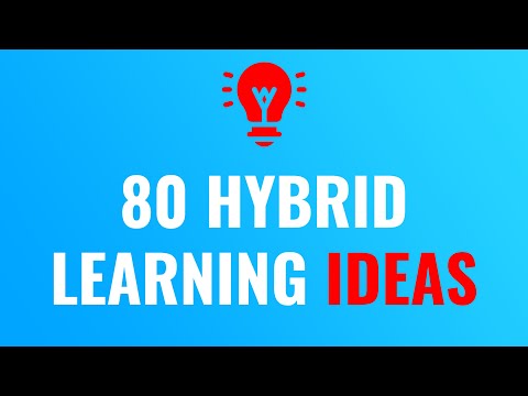 80 Blended/Hybrid Learning Ideas & Tools