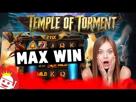TEMPLE OF TORMENT (HACKSAW GAMING) 10,000X MAX WIN!