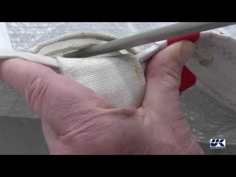 How to Use the Internal Velcro Batten Pocket