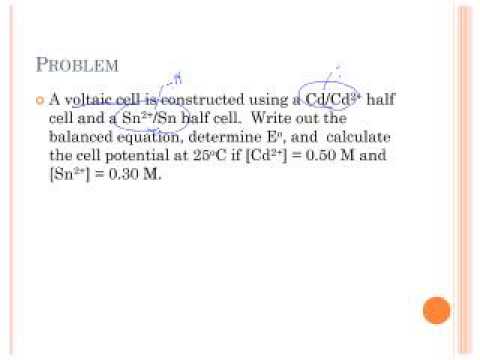 The Nernst Equation