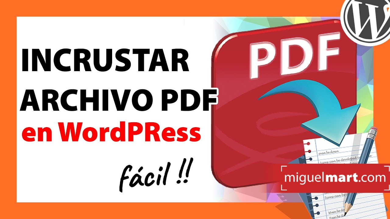 💥 Cómo Subir y Mostrar ARCHIVOS PDF en WordPress ✅ 2021 Español