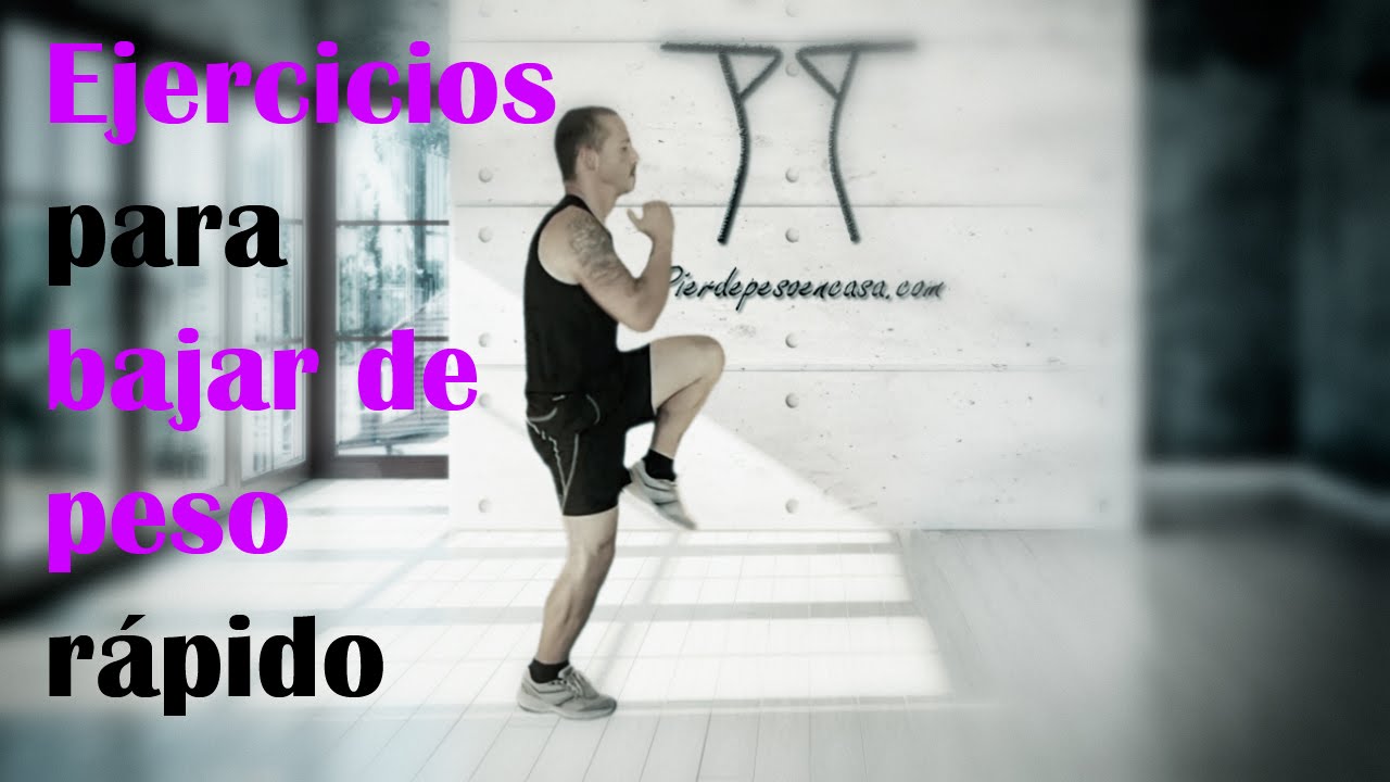 Ejercicios para bajar de peso rápido en casa (HIIT)