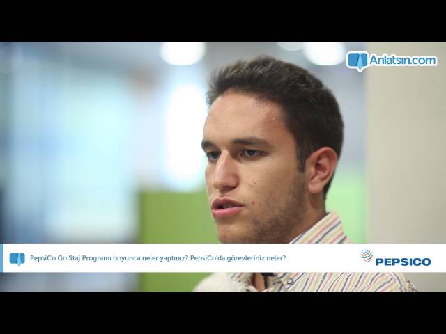PepsiCo First Gen Yaz Staj Programı | Anlatsın