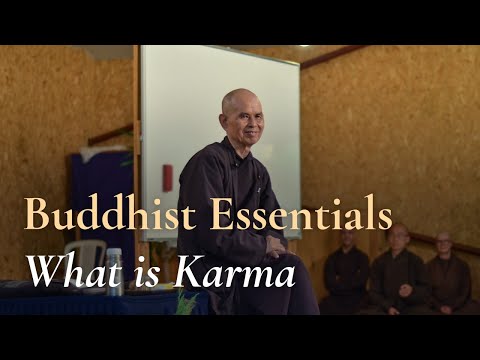 Thich Nhat Hanh on Buddhist Essentials: What is Karma