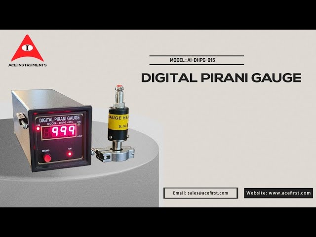Vacuum Indicators and Gauges - Digital High Vacuum Pirani Gauge Manufacturer from Hyderabad