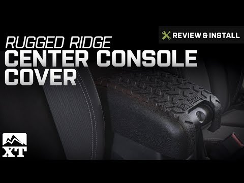 Jeep Wrangler Rugged Ridge Center Console Cover (2011-2017 JK) Review & Install