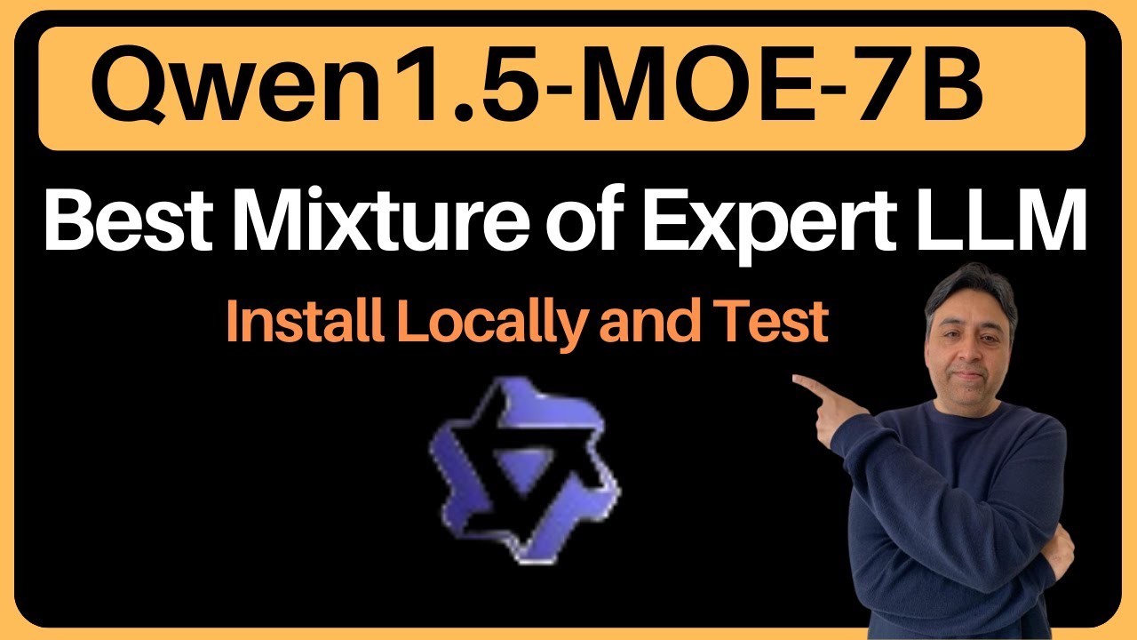 Install Qwen1.5-MoE 7B Locally - Best Mixture of Expert LLM