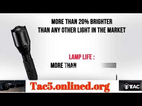 TC1200 Tactical Flashlight - TC1200 Tactical Flashlight Review