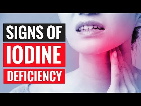 5 Signs and Symptoms of Iodine Deficiency
