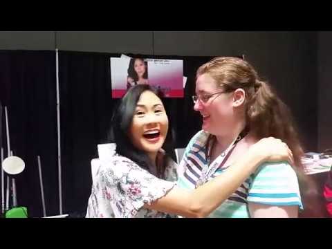 Meeting Deedee Magno Hall @ CTcon (2018)