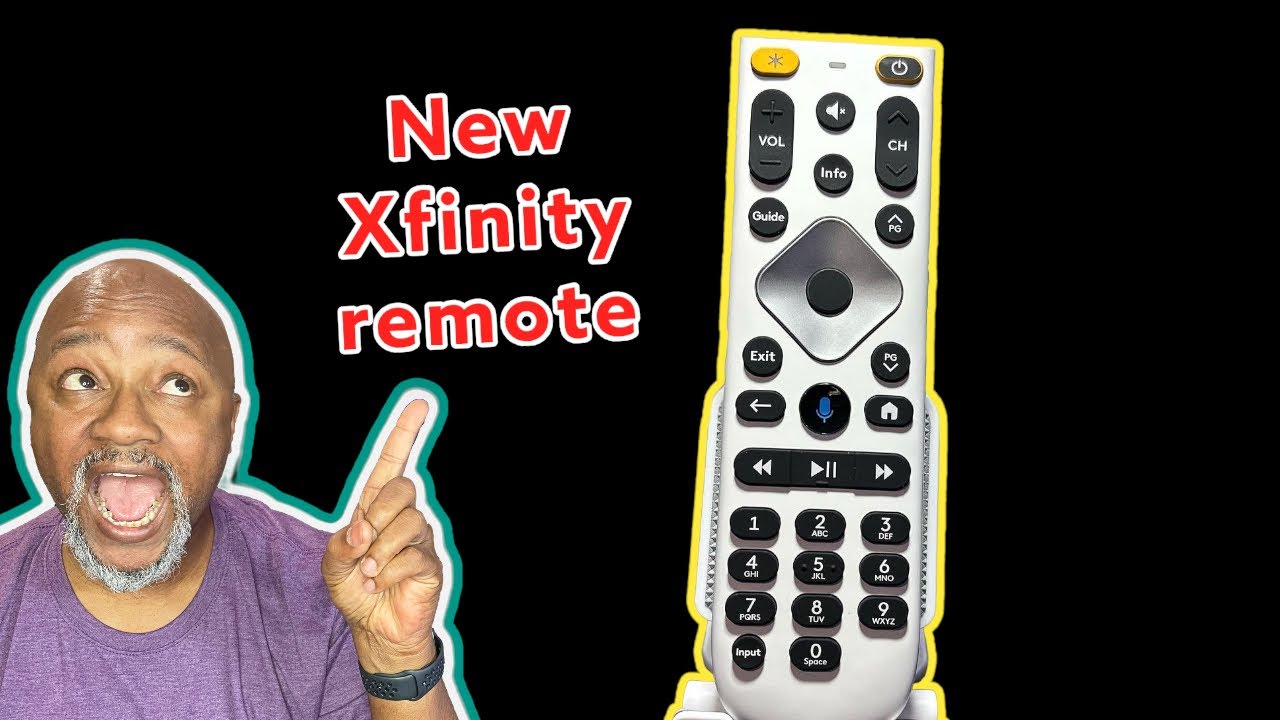 new Xfinity Large Button Remote