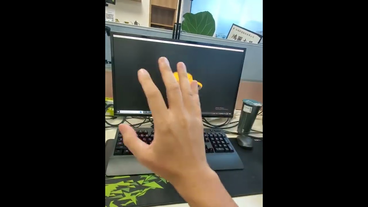 Virtual Mouse | Interaction with 3D Object